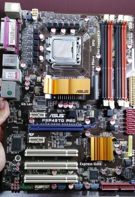 MB CPU RAM LGA 775 พร้อม Mainboard + CPU + Ram 8G ( มือสอง ) งบน้อย ใช้ ...