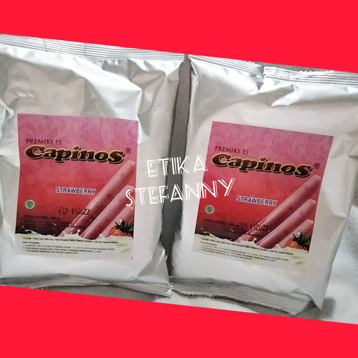 BUBUK YOGHURT RASA STRAWBERRY / BUBUK CAPINOS 250 GRAM | Lazada Indonesia