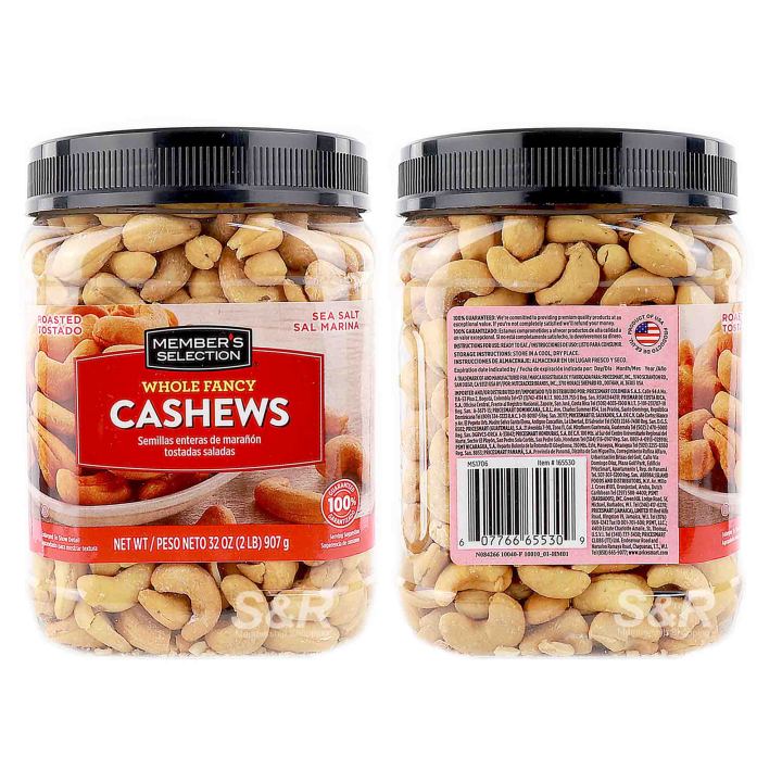 Member's Selection Whole Fancy Cashews 907g | Lazada PH