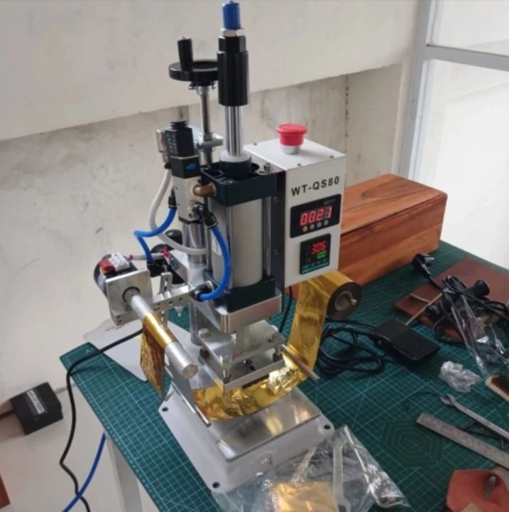 Mesin Stempel Emboss Hot Stamping Pneumatic 10 x 13 | Lazada Indonesia