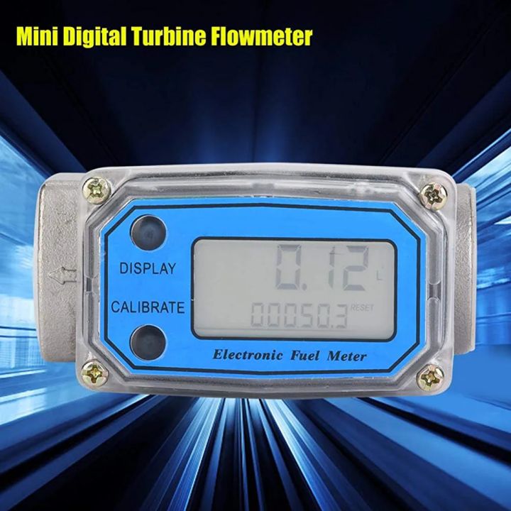 Flow meter solar Digital Flow meter Bbm Digital 2 inch Digital turbine ...