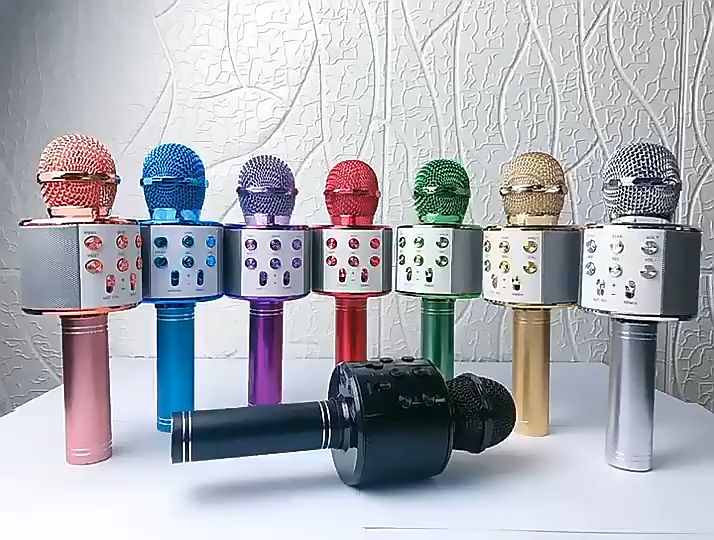 【SG ready stock】3-in-1 Wireless Bluetooth USB Karoake Microphone ...