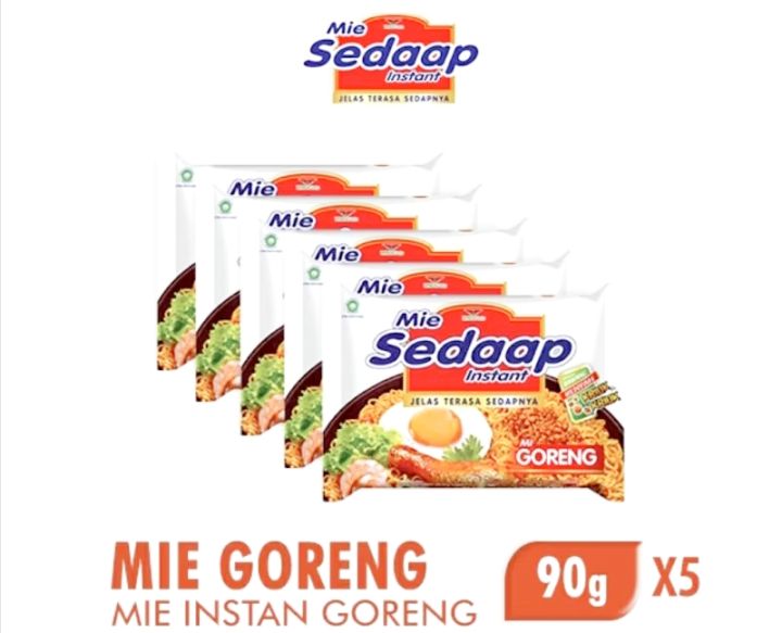 [Paket Isi 5] SEDAAP Mie Instan All Varian | Rasa Soto Goreng Kari Ayam ...