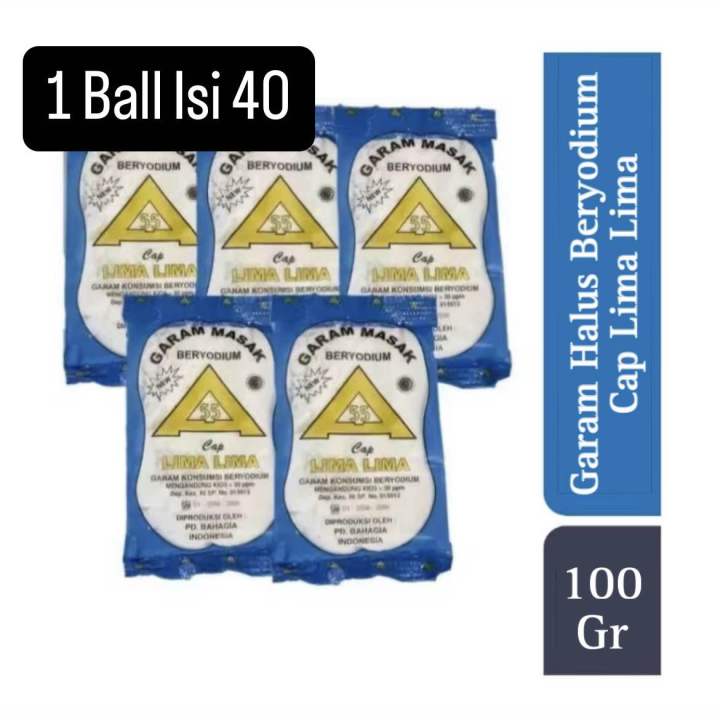 Garam Halus Beryodium 1 Ball | Lazada Indonesia