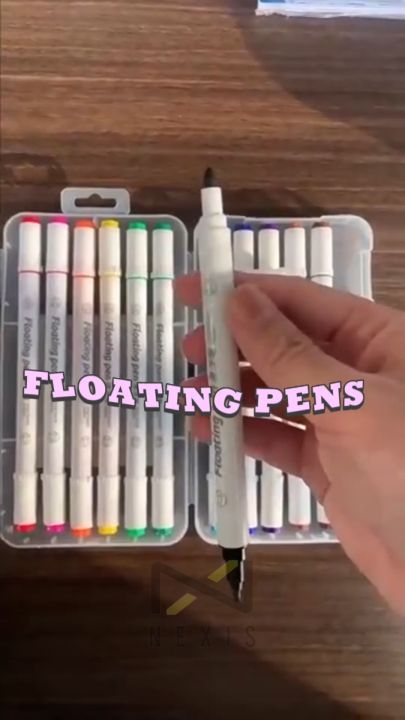 Montessori Floating Water Drawing Magic Whiteboard Markers Colorful ...