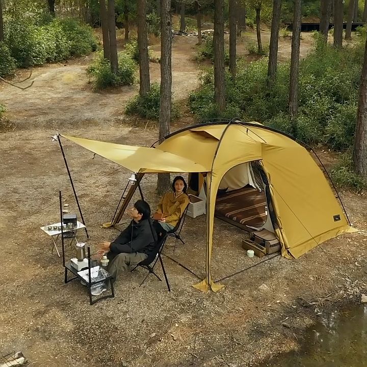 Ultralight Tent Naturehike Massif Hot Tent With Stove Jack, 4 Season ...