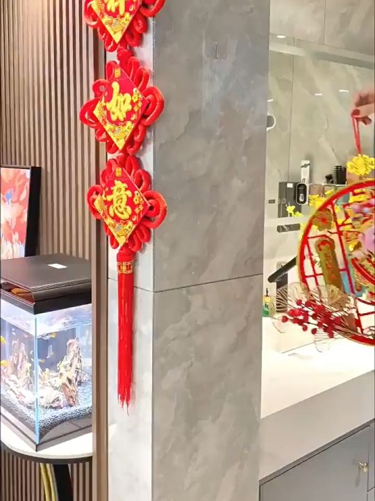 [TẶNG LÌ XÌ] Dải Treo Thần Tài Lắc Đầu Gọi May Mắn Tài Lộc Chúc Mừng ...