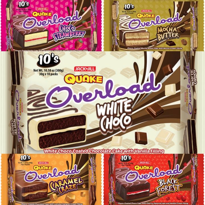 Jack n Jill Quake Overload 400grams x 10 packs | Lazada PH