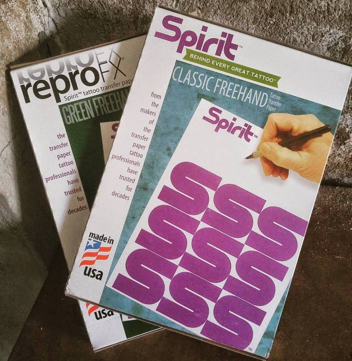 Spirit Classic Freehand 100 sheets 3-layer spirit transfer paper USA ...
