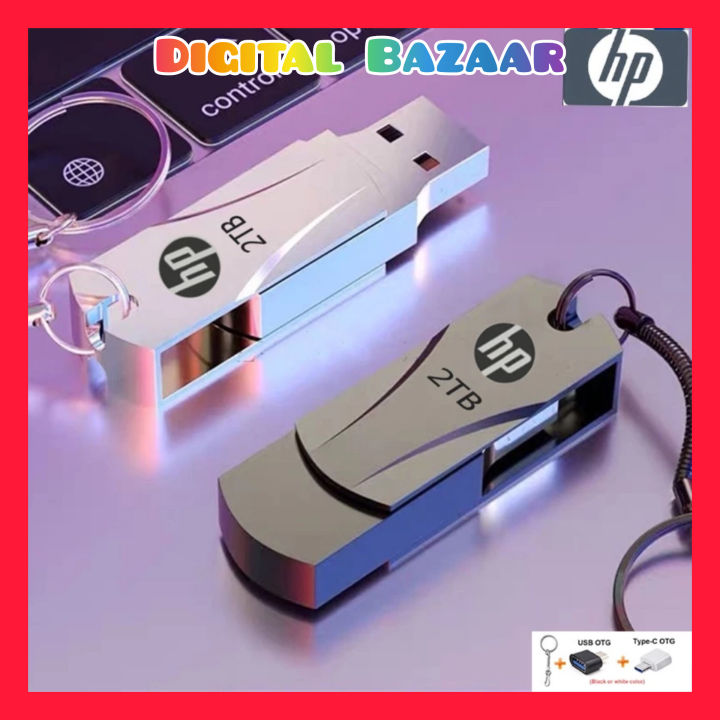 CHECK OUT READY STOCK PEN DRIVE HP HIGH SPEED ROTATING USB FLASH DRIVE ...