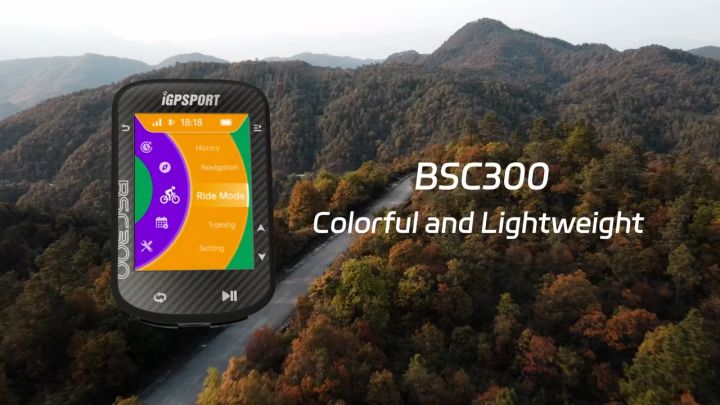 TOSEEK iGPSPORT BSC300 Cycling GPS Computer ANT+ Map Navigation ...