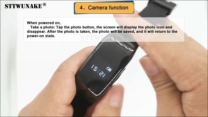 STTWUNAKE Mini Camera Watch Spy 1080P HD DV Hidden Bodycam Digital ...