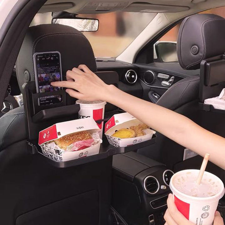 Car dining table car folding dining table universal rear seat rack ...