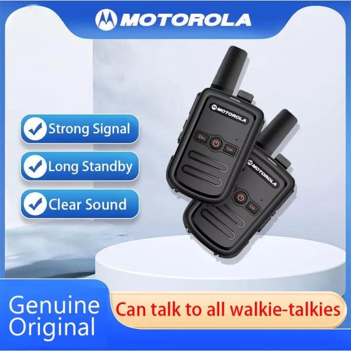5 Watts Motorola C51 set of 10 Portable Mini Radio Long Range Two Way ...