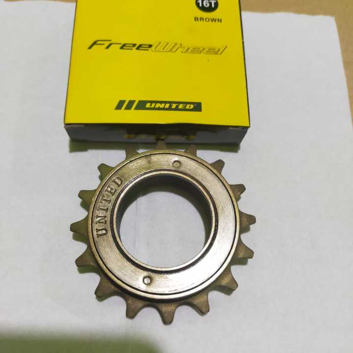 Freewheel Gear Gir Belakang sepeda 16T United Single Speed Anak Bmx l ...