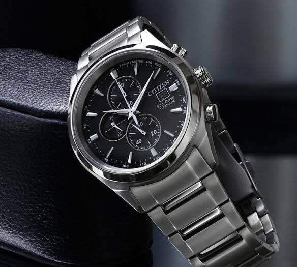 Citizen Mens Eco-drive Titanium WR100 Watch CA0650-82F | Lazada.co.th