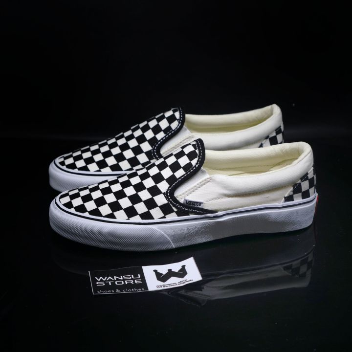 SLIPON CHECKERBOARD | Lazada Indonesia