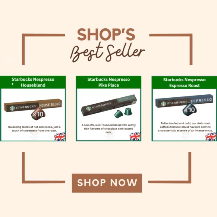 Starbucks Nespresso Compatible Coffee Capsules | Lazada Philippines