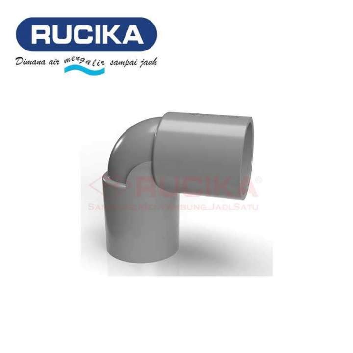 Elbow/Knie Pvc Rucika 1/2"inch original produk | Lazada Indonesia