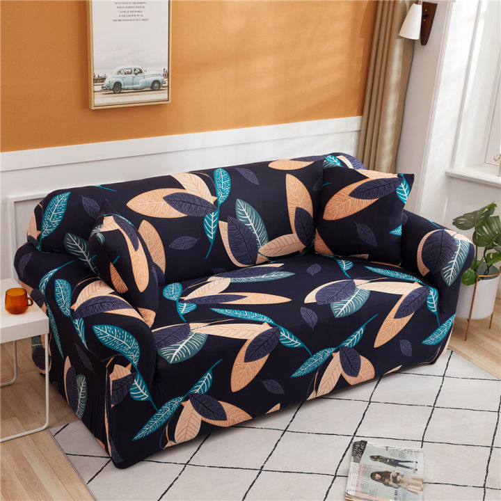 1 2 3 4 Seater Sofa Cover Stretchable Single Sofa Seat Cover Armrest/L ...