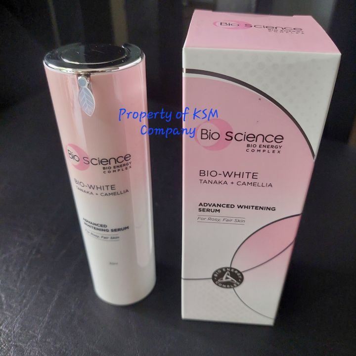 BIO-SCIENCE, BIO-WHITE TANAKA+CAMELIA ADVANCE WHITENING SERUM FOR ROSY ...