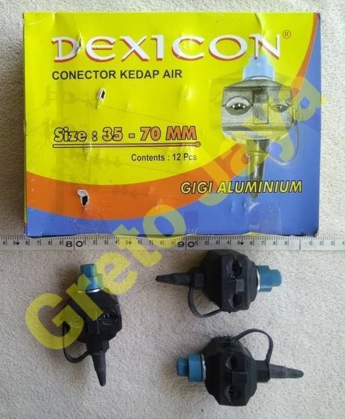 Tap Connector Konektor Kedap Air Plat Baut Sambungan Kabel Tiang ...