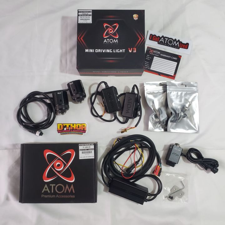 Atom Mini driving light V3 and Switch Pro set | Lazada PH
