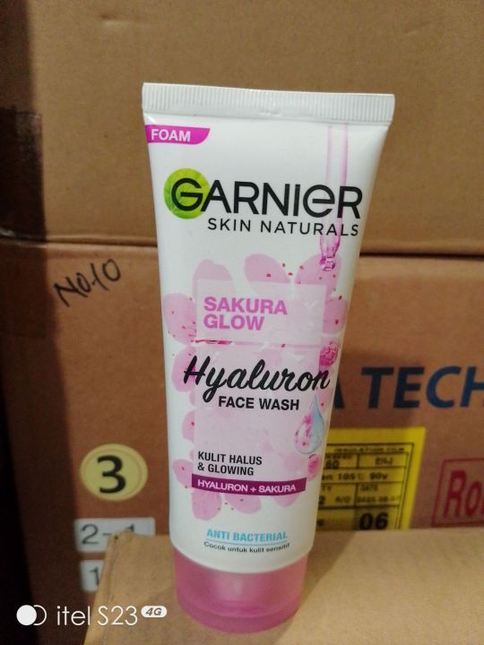 Garnier facial foam sakura 100ml | Lazada Indonesia