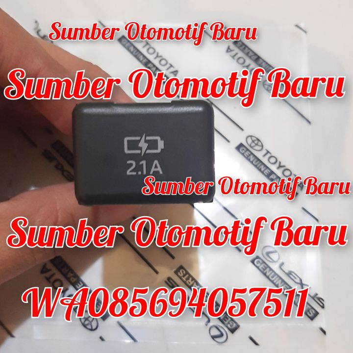 Soket Socket USB Charger Console Konsol Tengah Belakang Raize Rocky ...