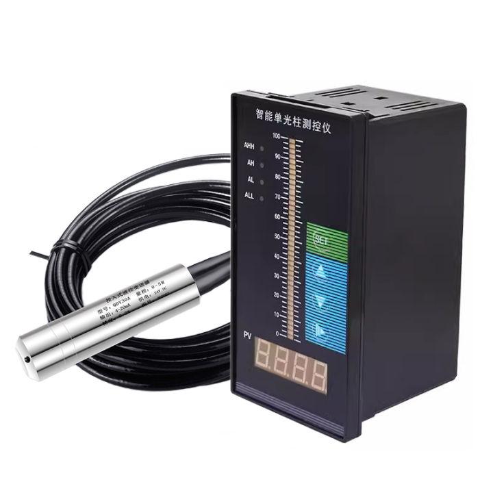 Water Level Transmitter Measurement 0-5M Water Tank Pool Deep Well ...