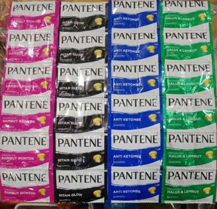 Pantene Shampo Saset 1 Renceng isi 24 Saset 5mlx24 Saset | Lazada Indonesia