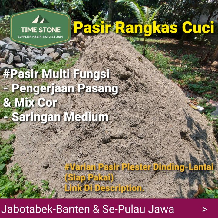 Pasir Cuci Rangkas - Pasang Cor Plester | Lazada Indonesia