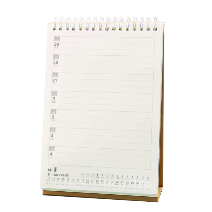 Năm 2026 Calendrier De Bureau Học Tập Nhớ Ghi Chép Thiết Kế Đơn Giản ...