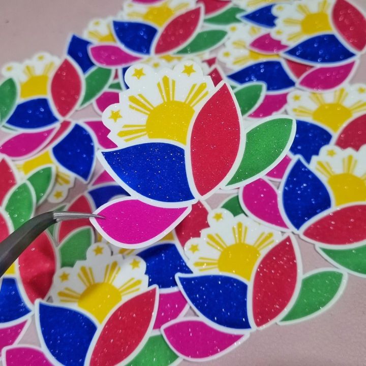 Kulay Rosas ang Bukas Updated Logo Sticker | Lazada PH