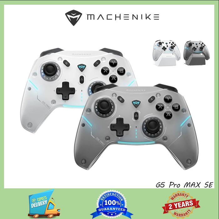 Machenike-G5 Pro Max SE Wireless Controller, GamePad with Tri-Mode FPS ...