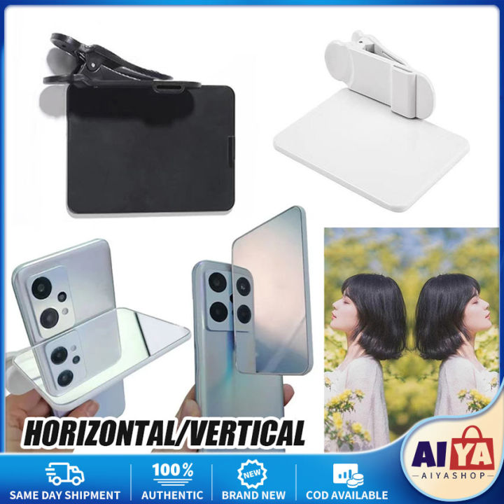 Universal Upgraded Smartphone Camera Mirror Reflection Clip Kit with ...