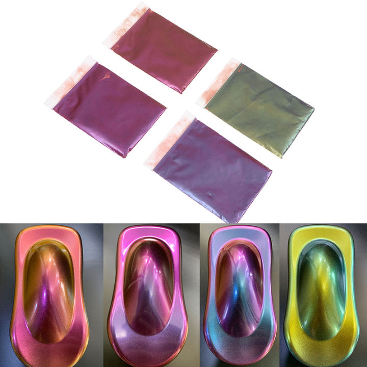 Chameleon color changing pearl pigment for bike auto paint pigment 400 ...