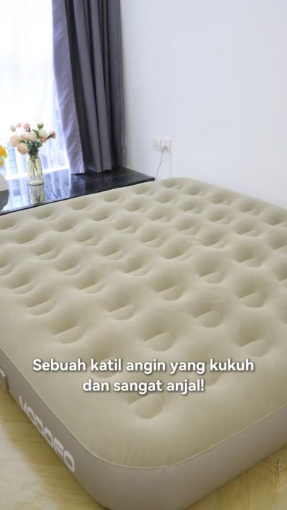 ️Free Pillow ️ MODOFO Inflatable Bed With Electric Pump Tilam Angin ...