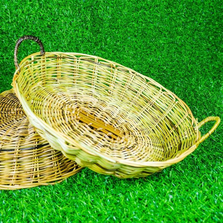 NATIVE NITO RATTAN PLATE 10pcsDinnerware/WALL DECOR PLATE/NOT ...