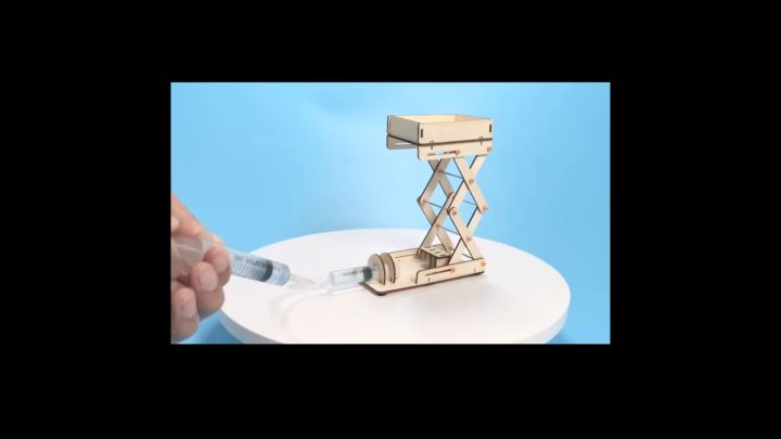 Hydraulic Lift Platform DIY STEM Toys - Kids Educational Science Toy ...