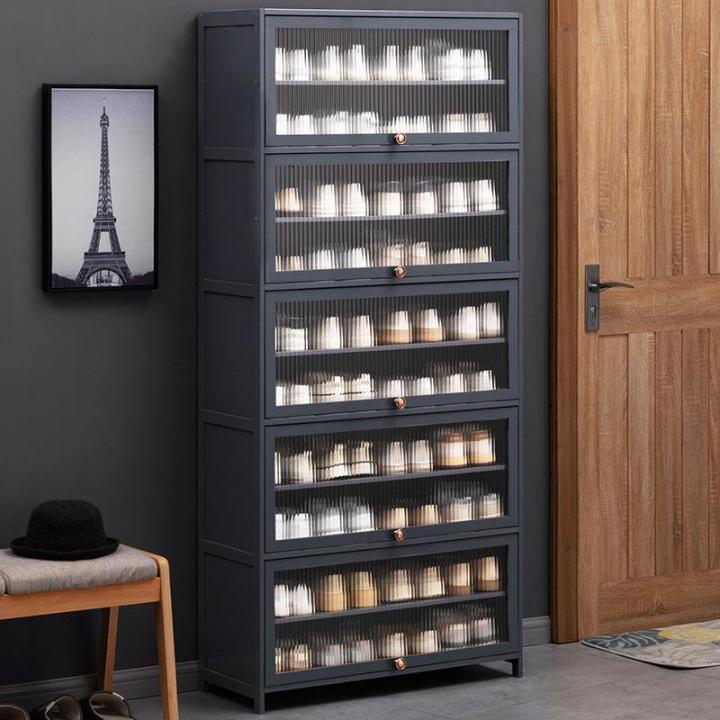 Modern Home Entrance Large Capacity Simple Space Saving Ultra-Thin Shoe ...