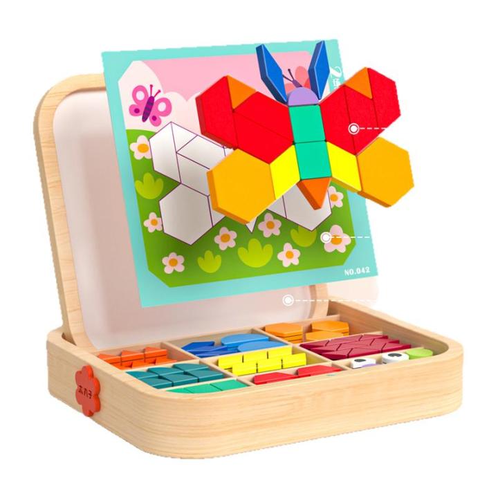 MWZ | Magnetic Tangram Puzzle for Boys 3-6 Years | Lazada PH