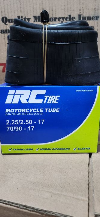 BAN DALAM MOTOR IRC 70/90 80/90 RING 17 ORIGINAL IRC | Lazada Indonesia