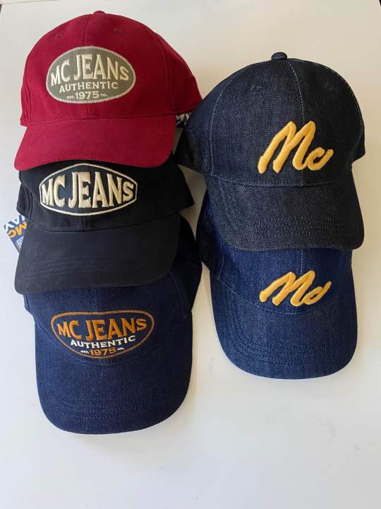 Mc Jeans (แม็คยีนส์) หมวกชายหญิง มีหลายสี ทรงสวย ด้านหลังปรับสายได้ ...