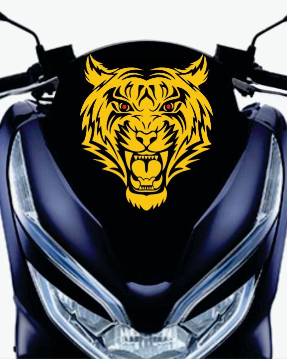 CUTTING STICKER GAMBAR KEPALA MACAN | Lazada Indonesia