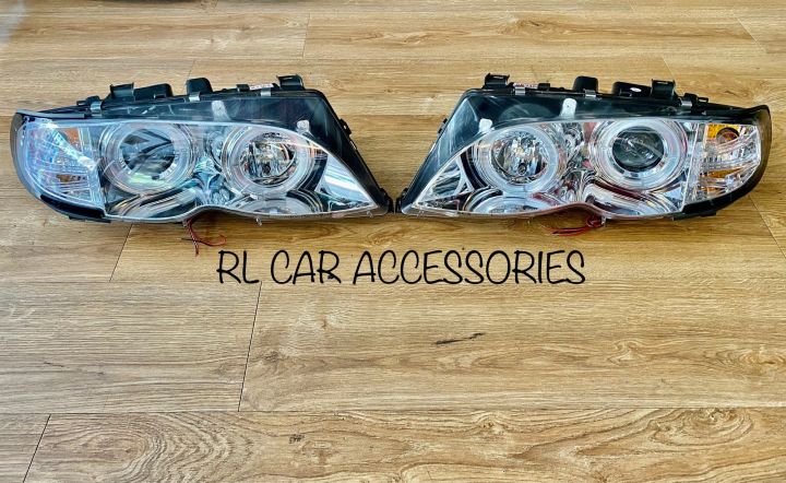 BMW E46 4 Doors LCI 2002 2003 2004 2005 front projector headlamp ...