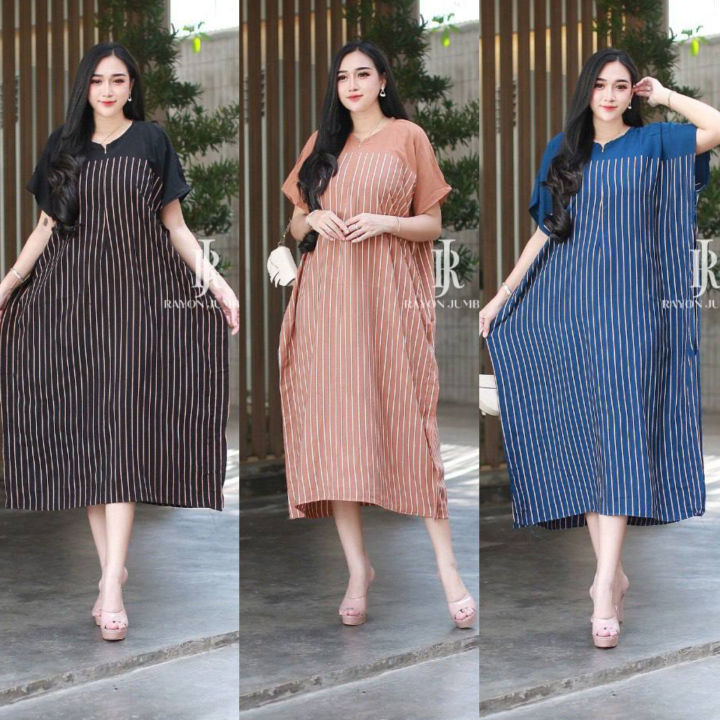 Daster lowo rayon premium satu ukuran lingkar dada 140 cm muat untuk ...