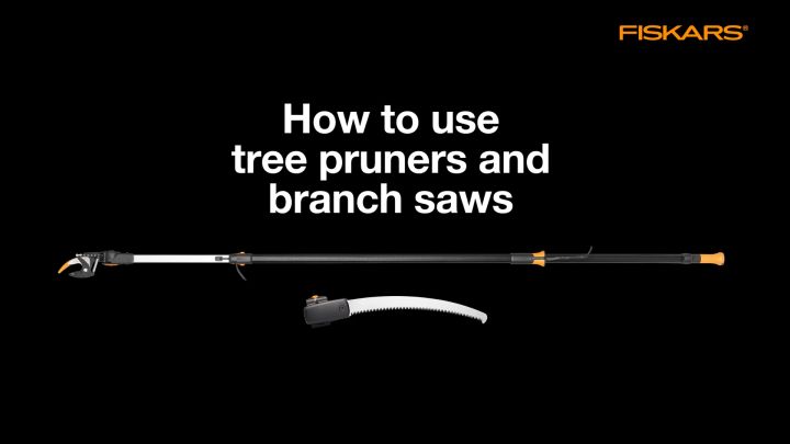 Fiskars PowerGear X Tree Pruner Telescopic UPX86 (long reach tree ...