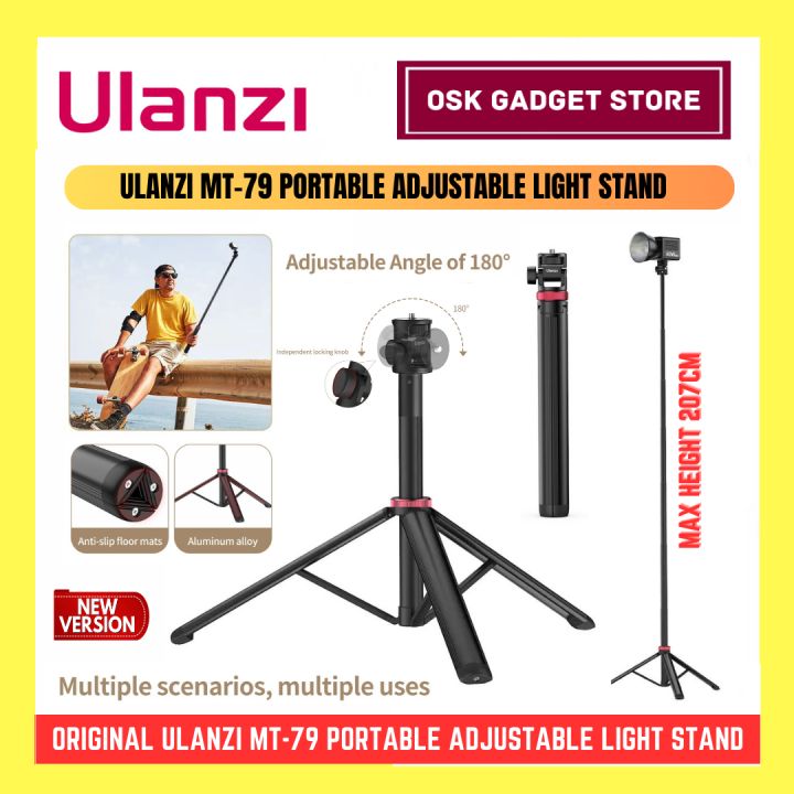 Ulanzi MT-79 Portable Adjustable Light Stand With Adjustable Angle 180° | Original Ulanzi ...