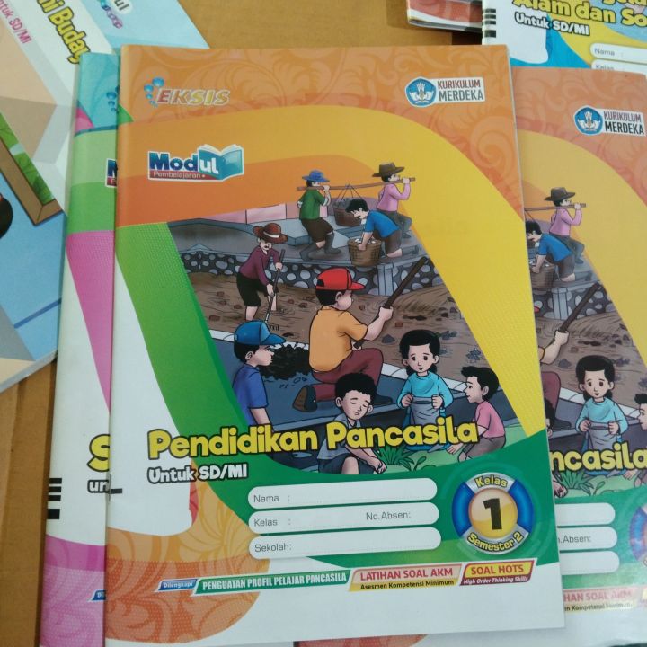 LKS SD PENDIDIKAN PANCASILA KELAS 1 SEMESTER 2 KURIKULUM MERDEKA ...